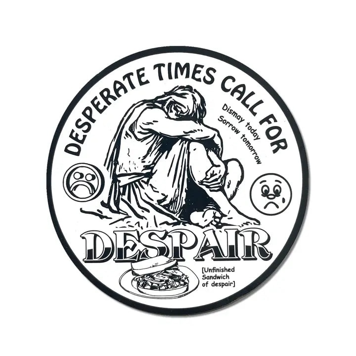 Despair Sticker - Arcane Bullshit - Milk - Ottawa, Canada – Milk Shop