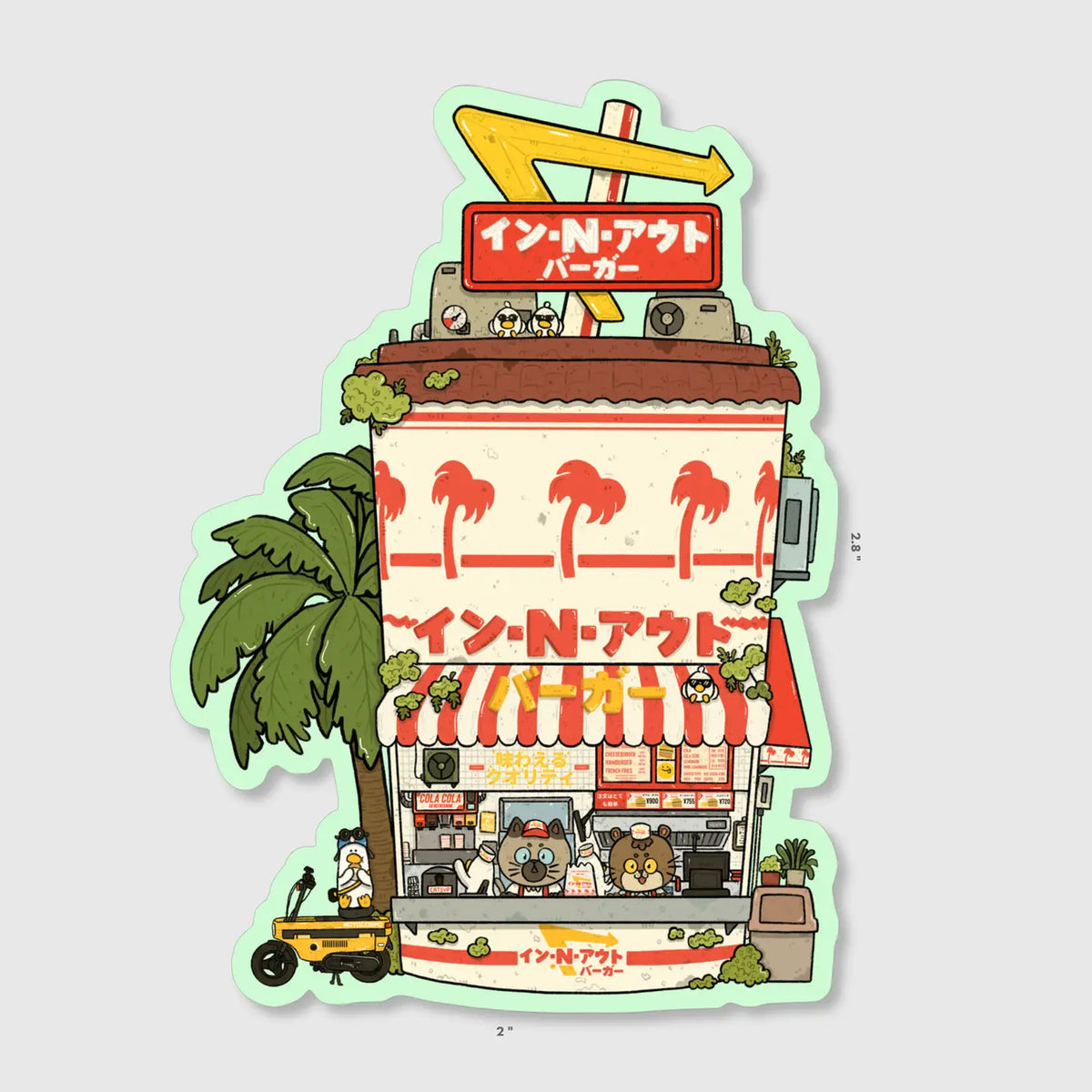 In N Out - Sushiboiiiyy Stickers - Milk - Ottawa, Canada – Milk Shop