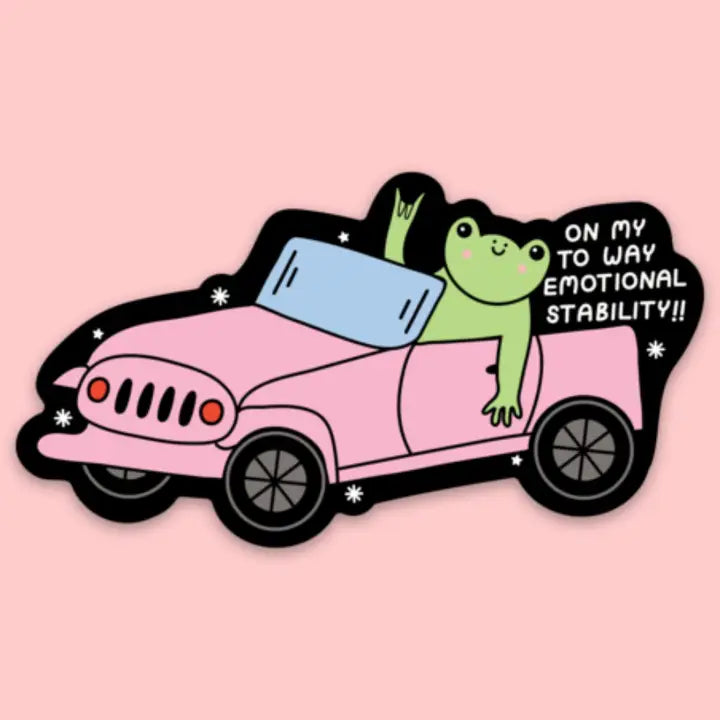 Emotional Stability Sticker - Tender Ghost - Milk - Ottawa, Canada ...